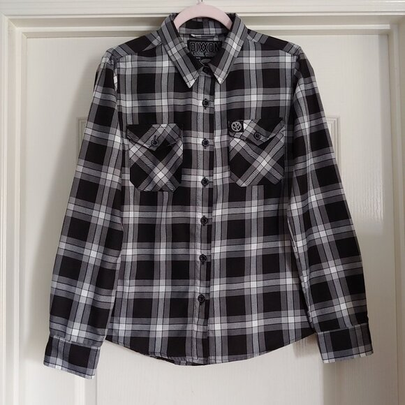 DIXXON | Tops | Dixxon Womens Pennywise Full Circle Flannel Plaid ...